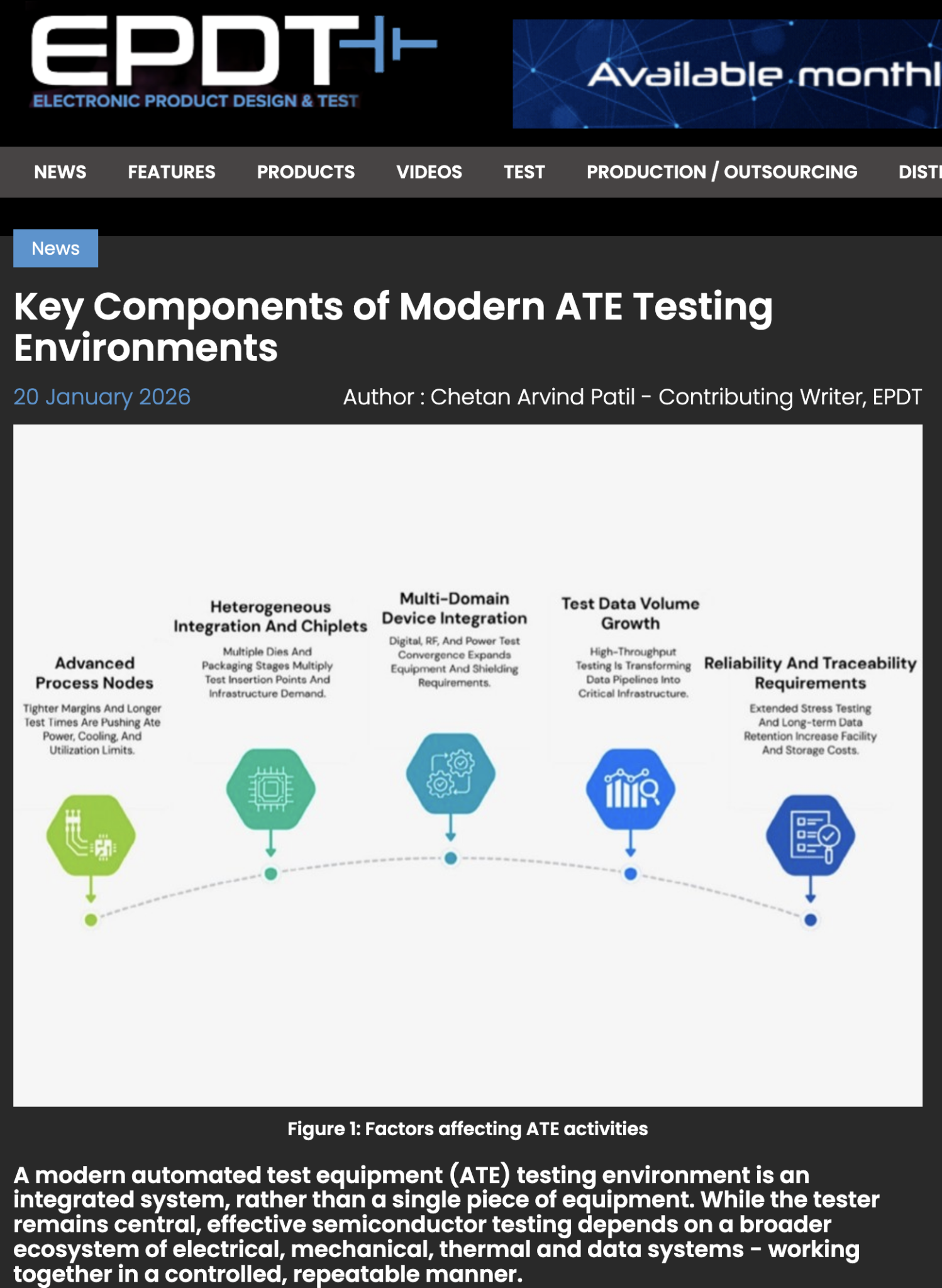 Key Components of Modern ATE Testing Environments - #chetanpatil ...